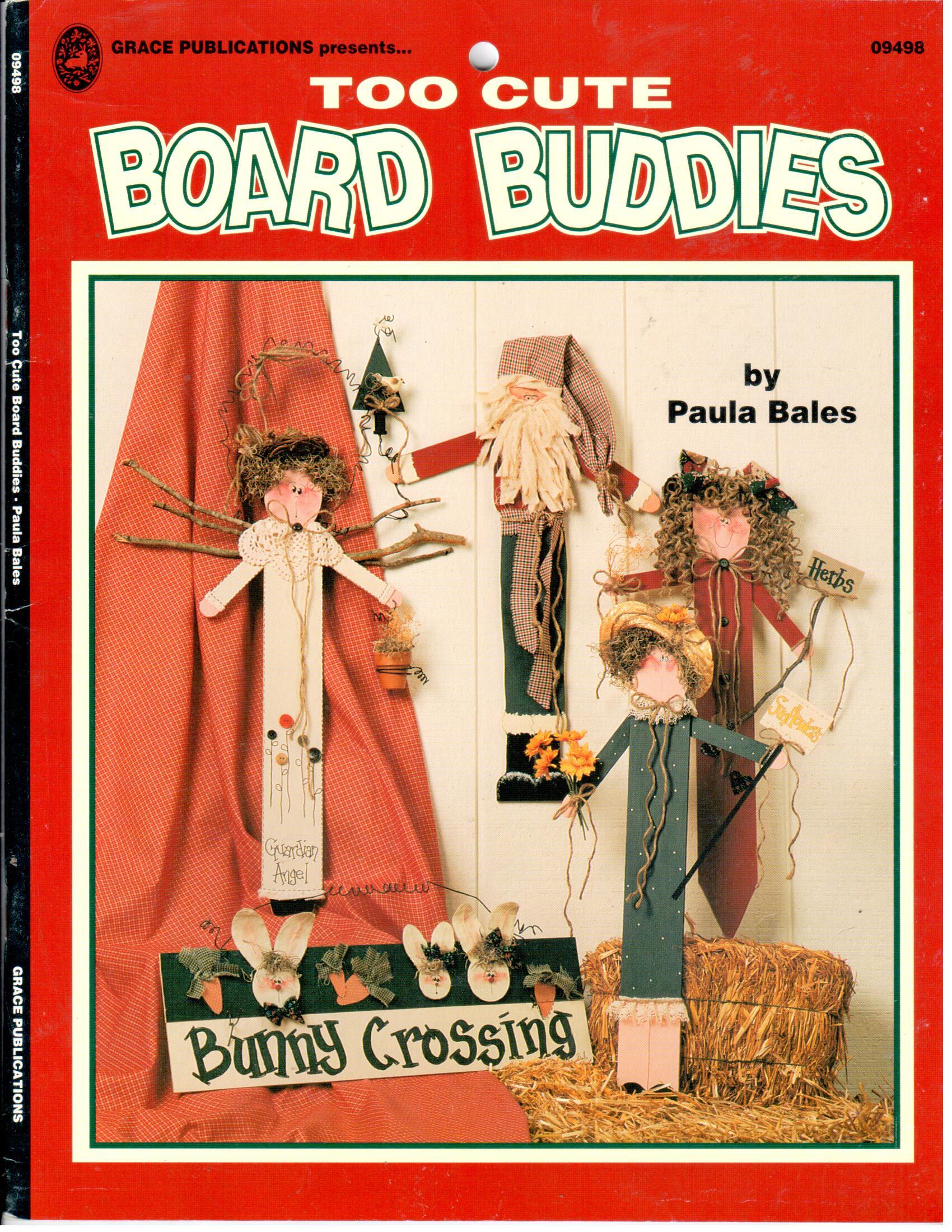 Decorative Painting Bookstore: CLEARANCE: Too Cute Board Buddies - Paula Bales